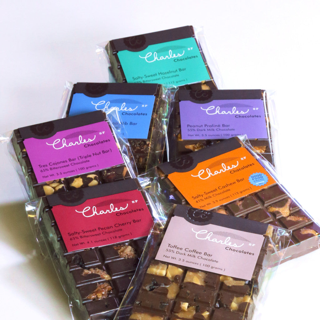 Chocolate Bars – Charles Chocolates